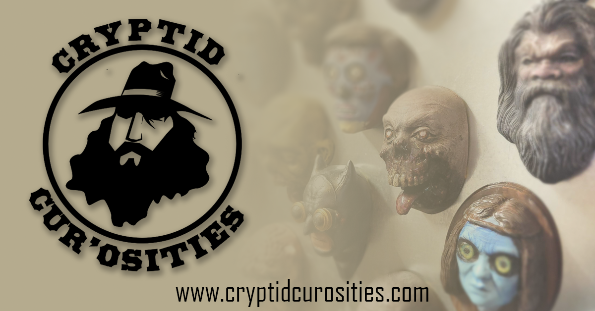 Cryptid creatures captured on shirts, hats, and magnets ...